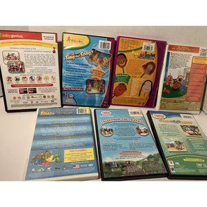 Media | Little Kids Dvd Lot Baby Genius Curious George Barney Thomas ...